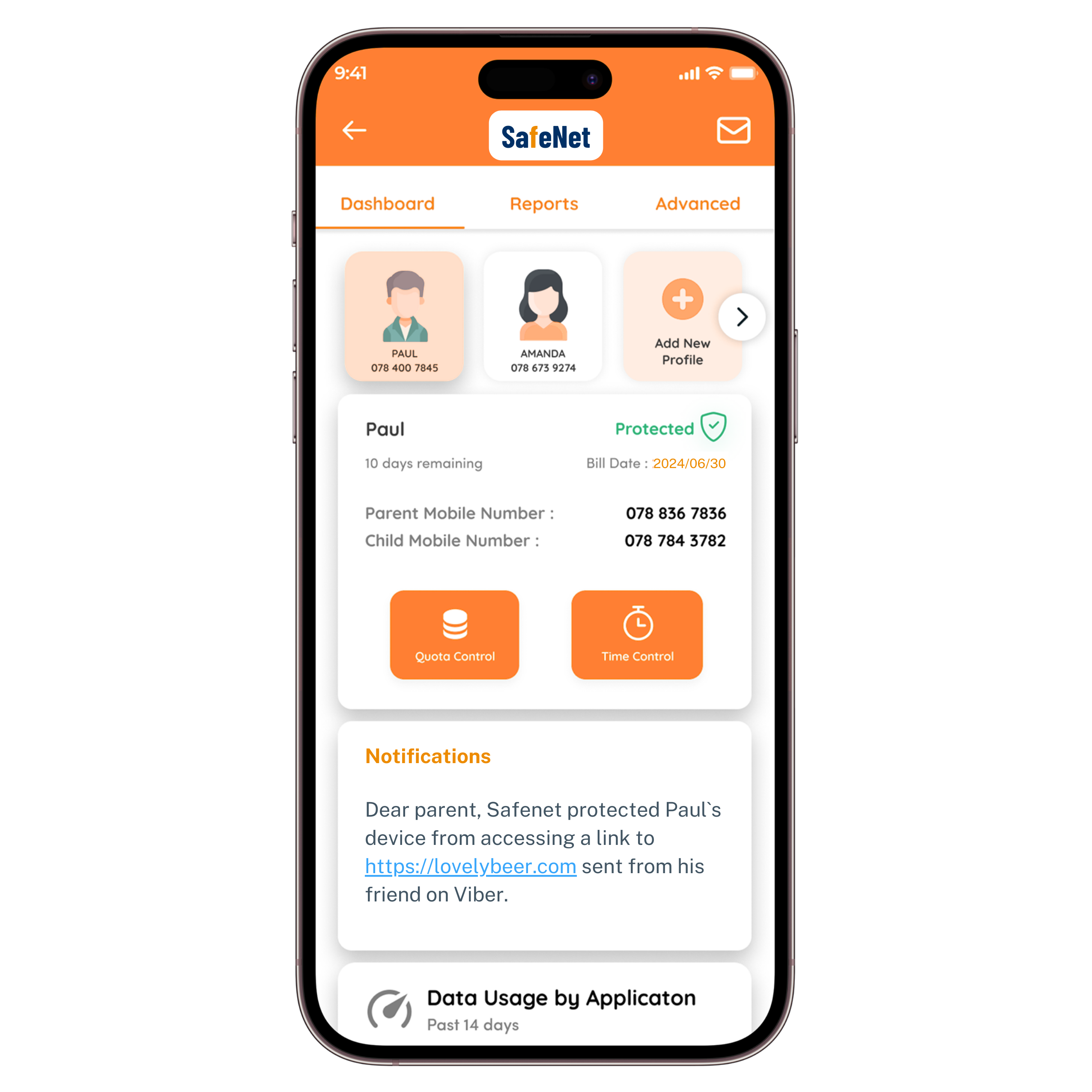 Network-Based Parental control solution - SafeNet by Flash Networks